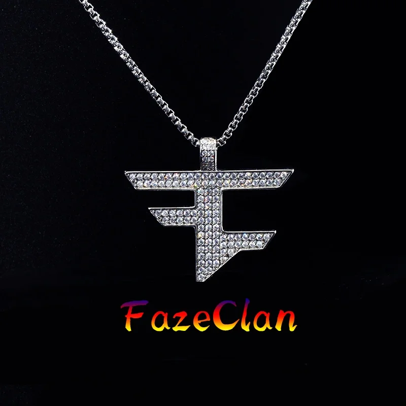 FaZe-Clan-Necklace-S925-Sterling-Silver-Couple-CSGO-Trendy-Fashion-Cool-Boy-Birthday-Friend ...