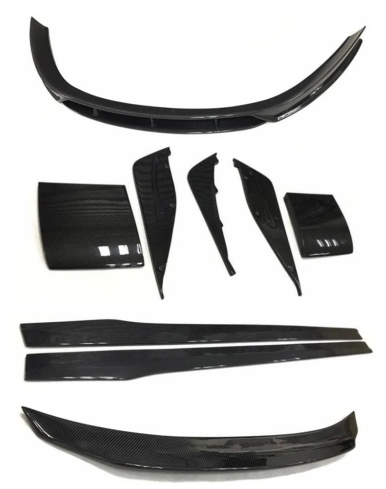 For Ferrari California T 2015-No REAL Carbon Fiber Front Lip Splitters ...