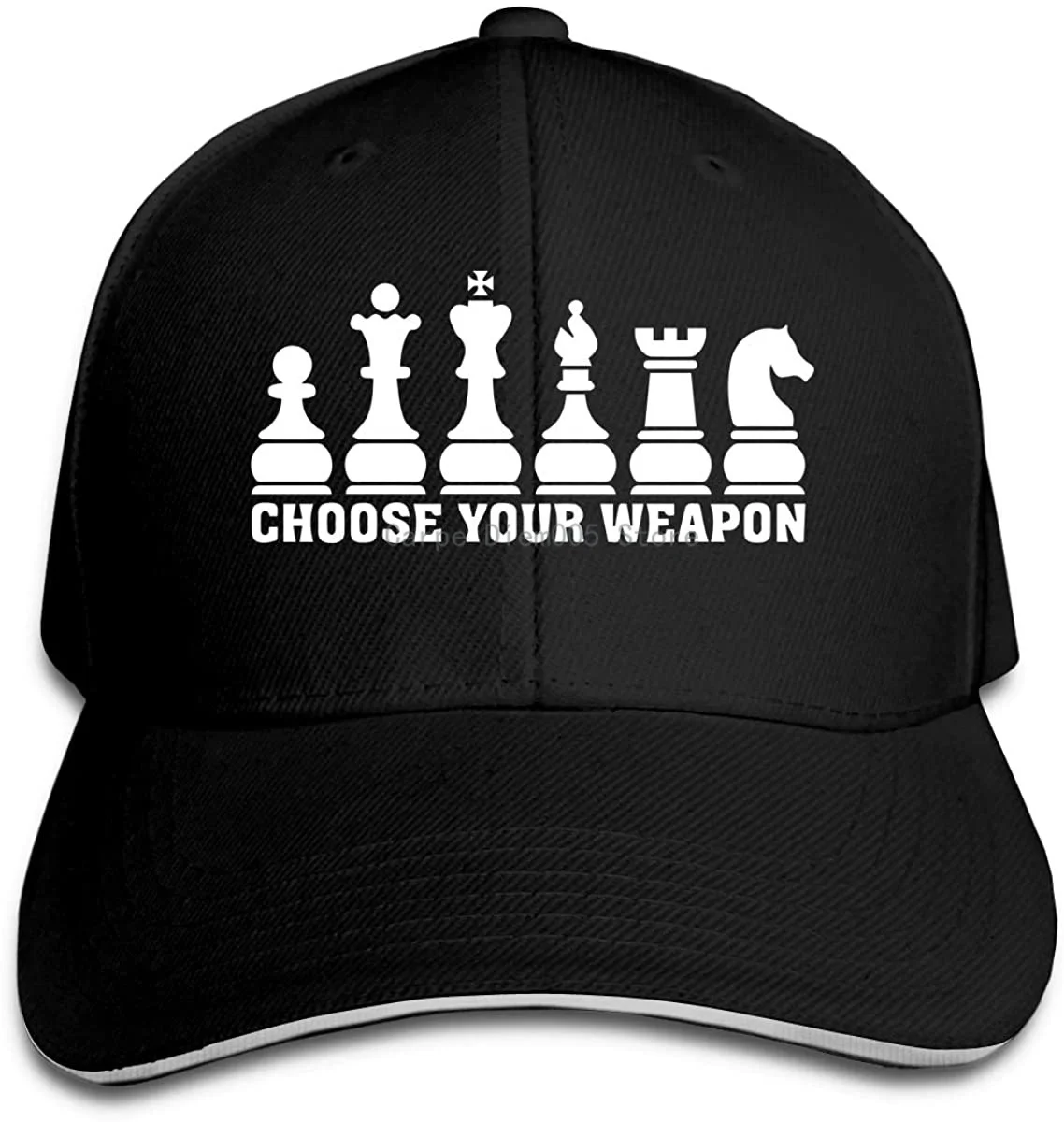 Men-s-Baseball-Cap-Choose-Your-Weapon-Chess-Cotton-Trucker-Hat ...