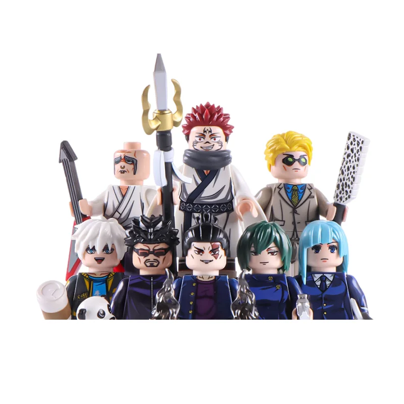 New-Itadori-Yuji-Jujutsu-Kaisen-Set-Building-Blocks-Mini-Action-Figure ...