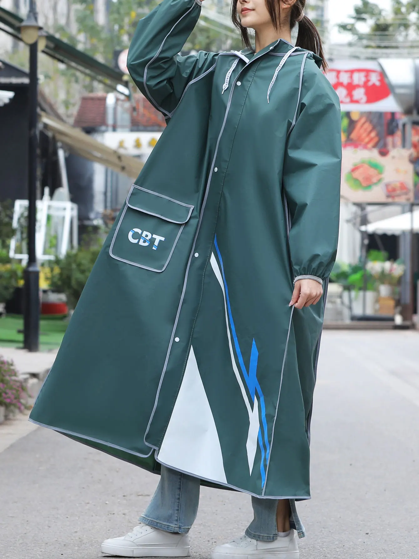 Men-s-and-women-s-outdoor-walking-single-raincoat-scooter-motorcycle ...