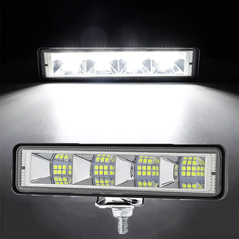 24 Led Car Work Light Drl Super Bright White Light Auxiliary Lamp For ...