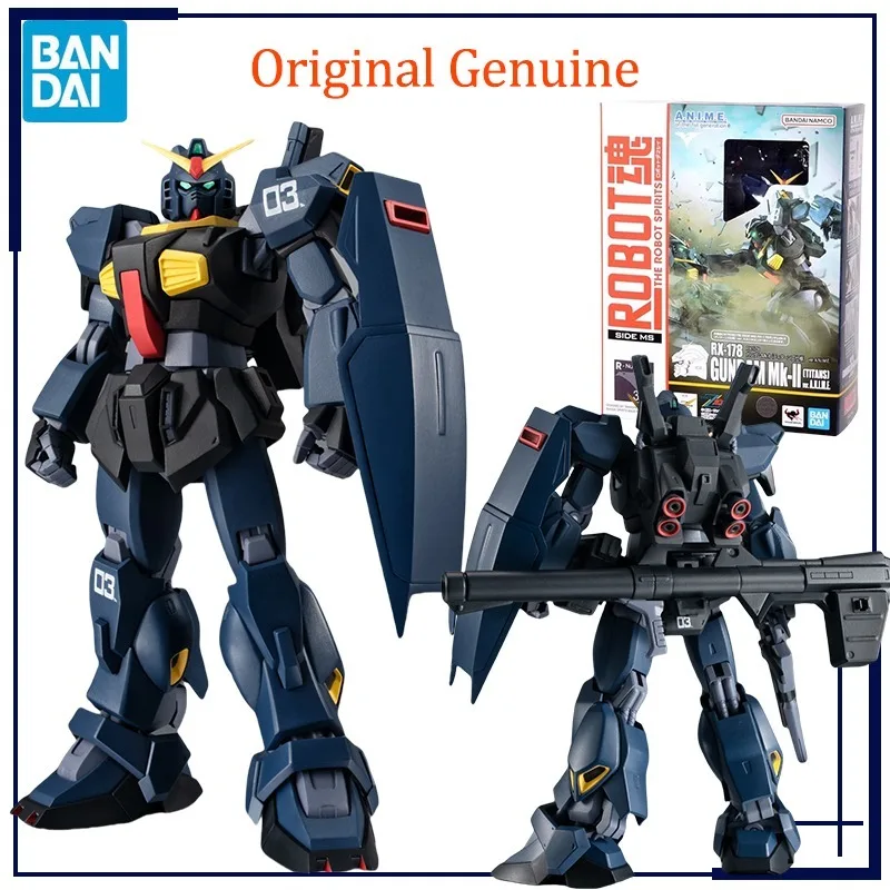Original-Genuine-Bandai-Anime-RX-178-GUNDAM-MK-II-TITANS-Ver-THE-ROBOT ...