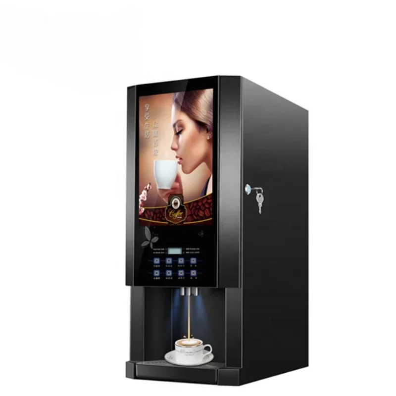 Máquina de café automática Máquina expendedora de café para uso comercial, Dispensador de café ...