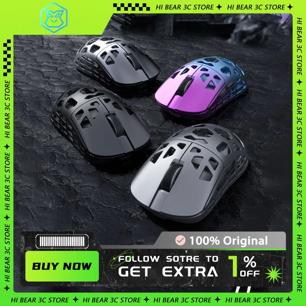 EWEADN-L1-Pro-Wireless-Mouse-PAW3395-Three-Mode-8K-FPS-Gaming-Mouse ...