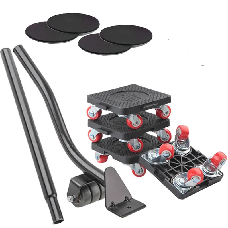 Furniture Moving Transport Roller Set Removal Lifting Moving Tool Set ...