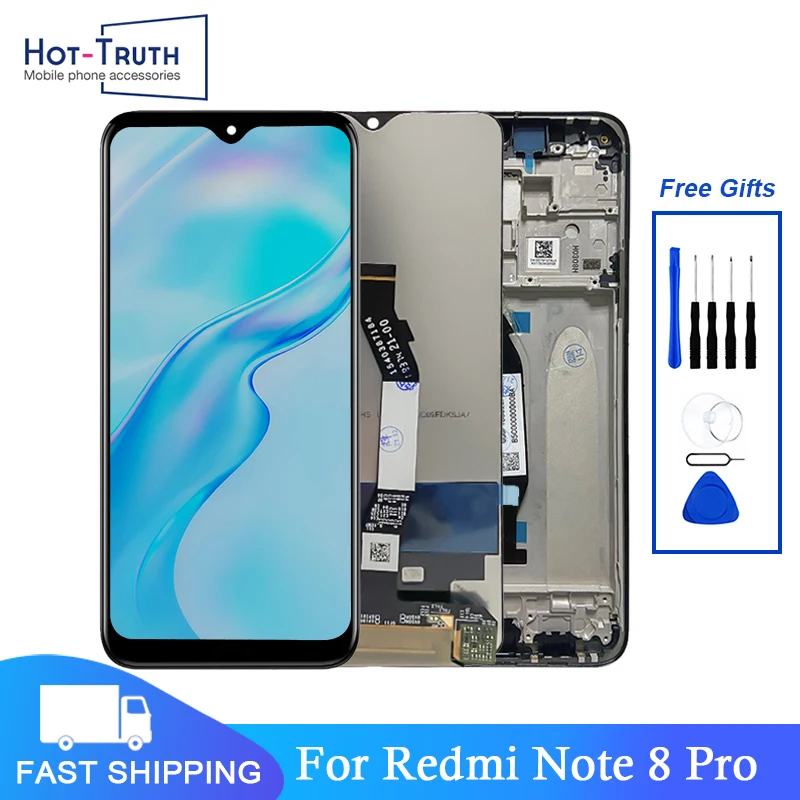 For Xiaomi Redmi Note 8 Pro LCD Display Touch Screen Digitizer ...