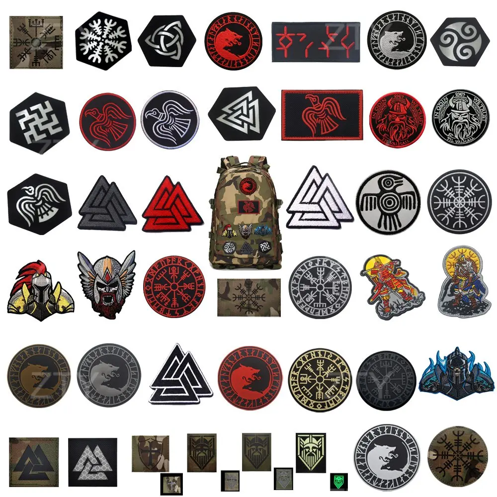 Personality-Sunbird-Totem-Flag-3DEmbroidery-VALHALLA-Admit-One-Pirate ...