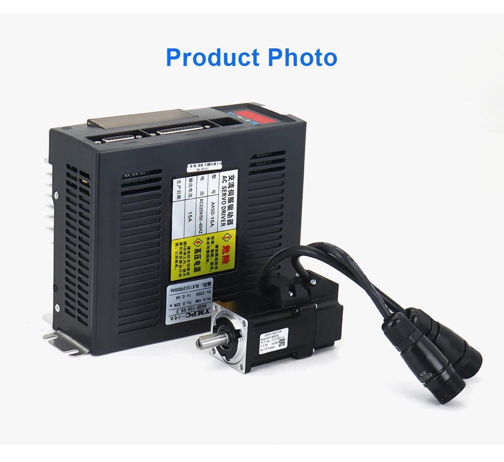Aubalasti Servo Motor 100W AC Servo Motor 40ST-M00330 + AC Servo Moto ...