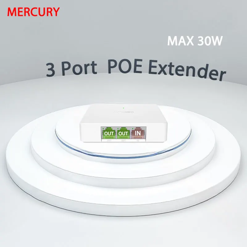 Mercury-POE-Extender-10-100M-Network-Switch-Repeater-Plug-Play-for-PoE ...