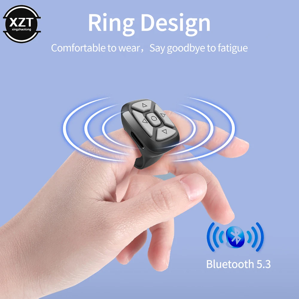 Bluetooth-compatible-Fingertip-Video-Controller-Page-Flipping-Device ...