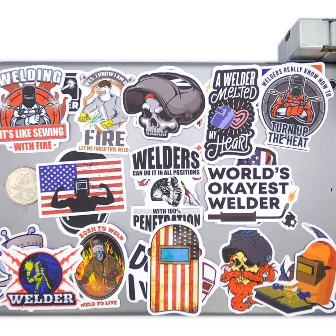 Welders Do It In All Positions Sticker