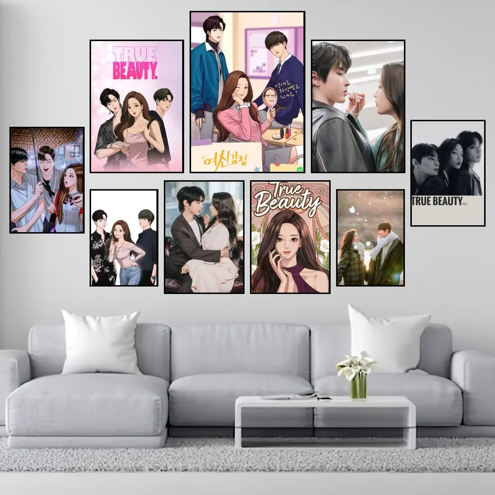Korea-Classic-True-Beauty-Poster-Prints-Wall-Painting-Bedroom-Living ...