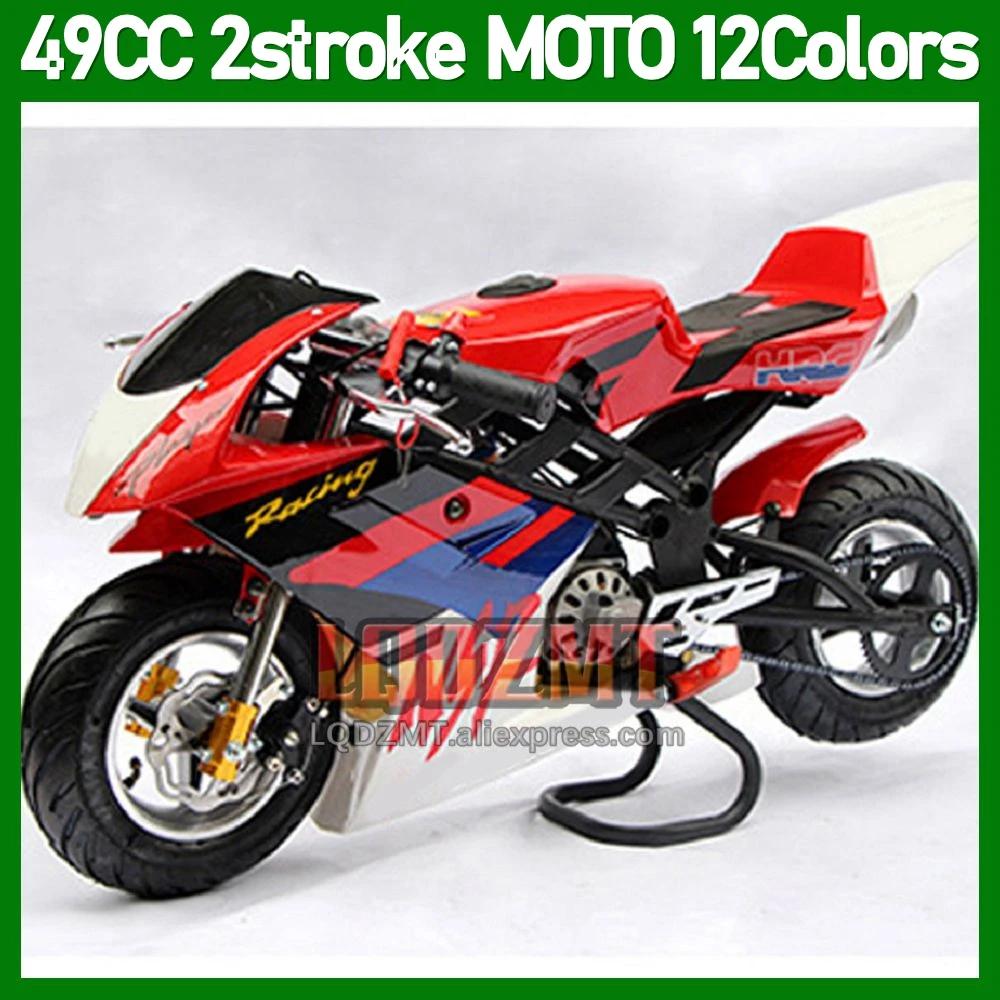 49-50cc-Mini-Motorcycle-Small-Buggy-2-Stroke-Mountain-Gasoline-Scooter ...