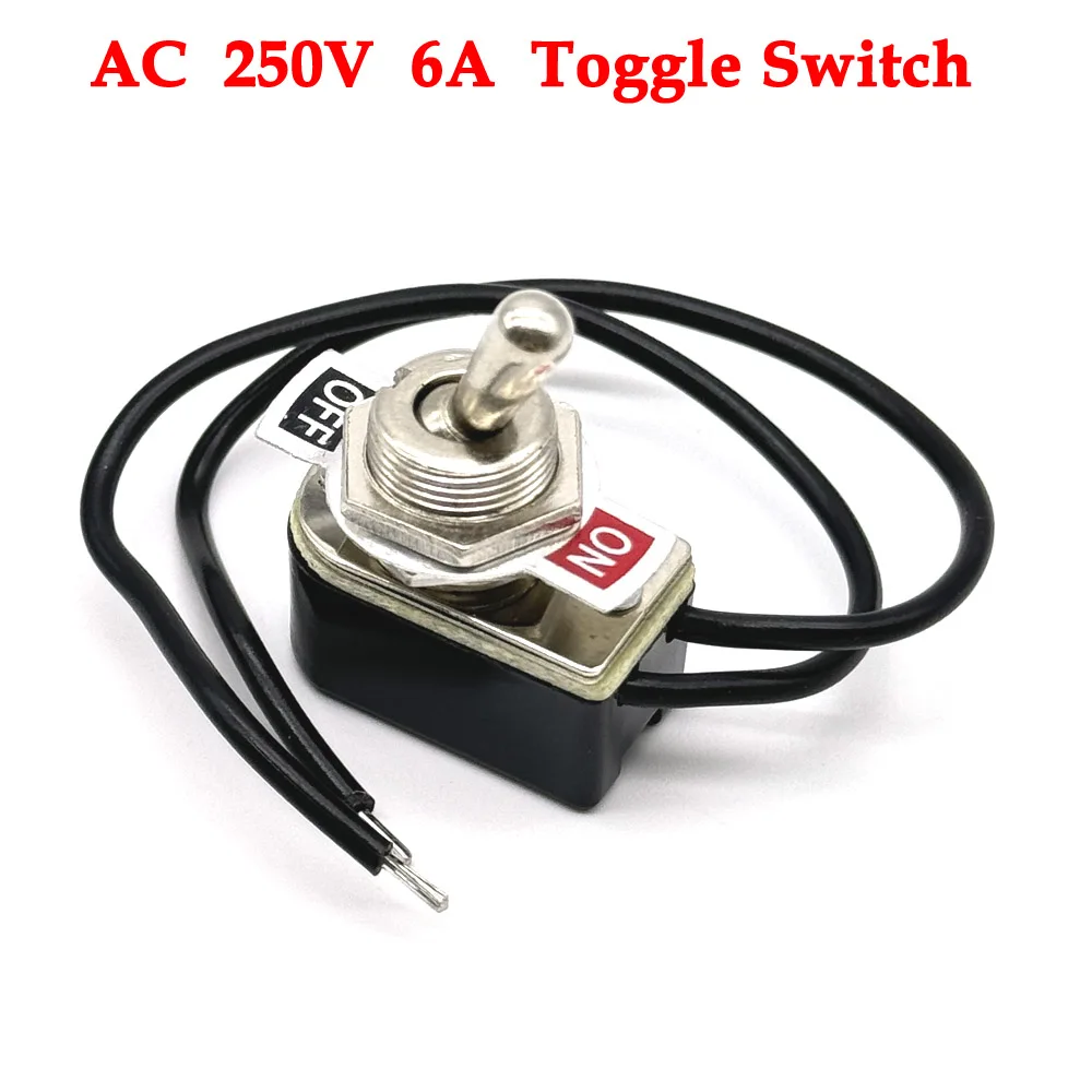 AC-250V-3A-On-Off-Prewired-Standard-Toggle-Switch-With-Wire-Cable-KNS-1 ...