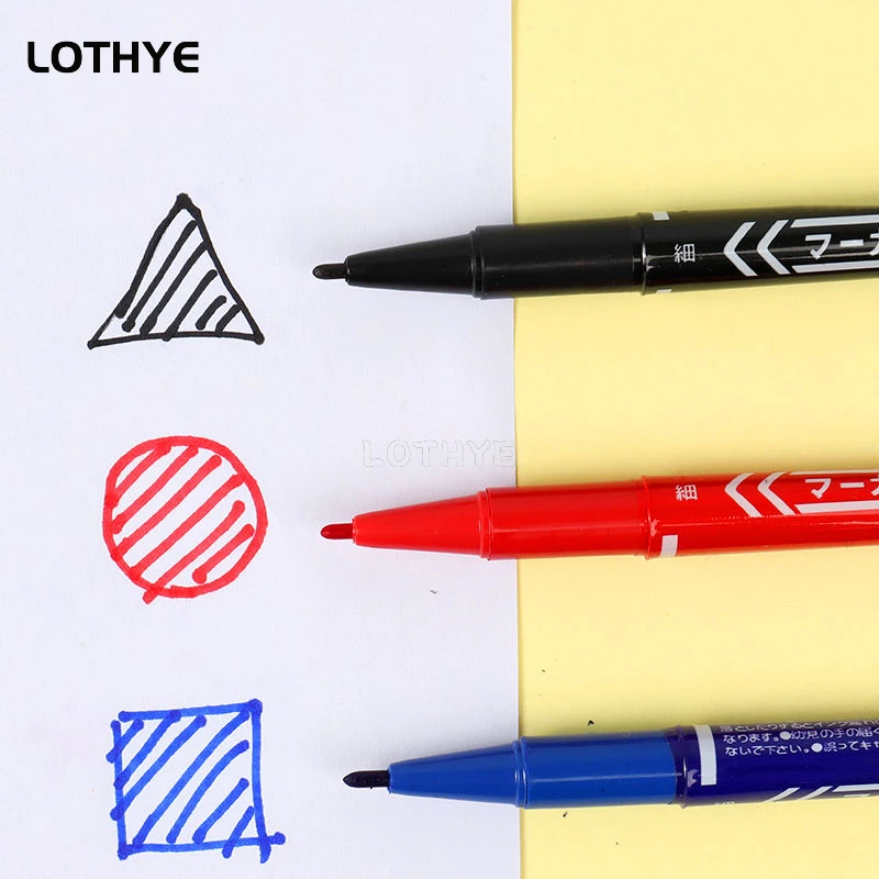 5PCS Thin Headed Line Marking Pen CCL Anti-etching DIY PCB Circuit ...