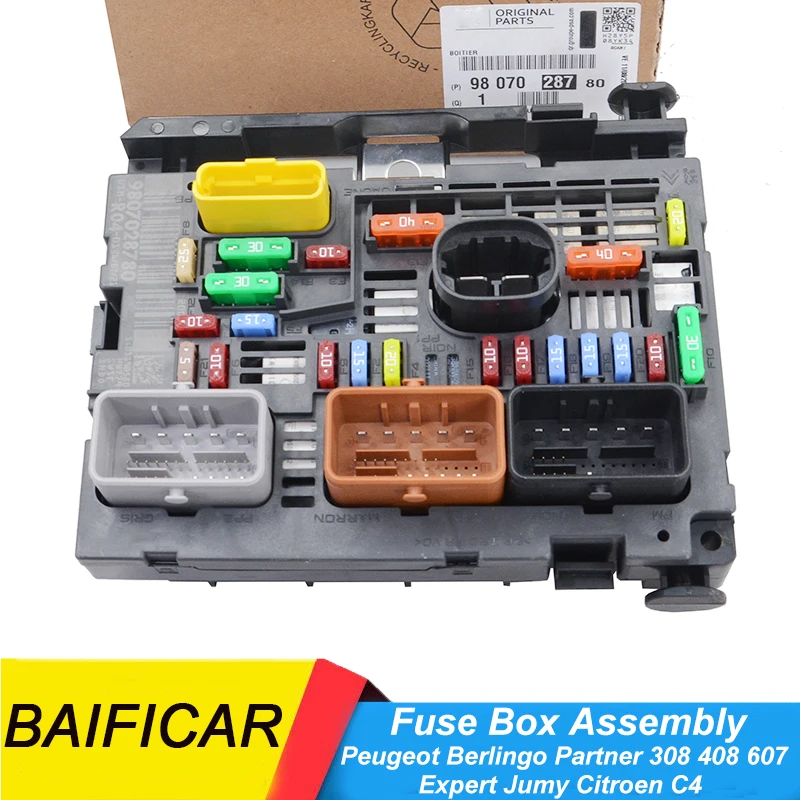 Baificar Band New Fuse Box Assembly 9807028780 9664706180 For Peugeot ...