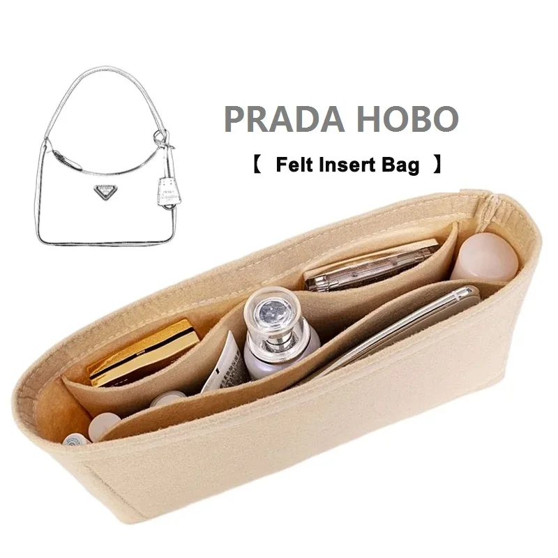 Fits-For-Prada-Hobo-Bag-Under-Arm-Cloth-Insert-Bag-Organizer-Makeup ...