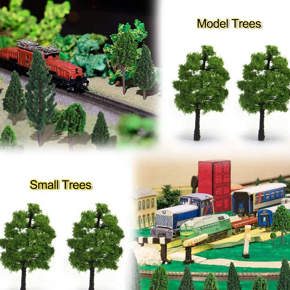 Miniature Trees For Model Railroads