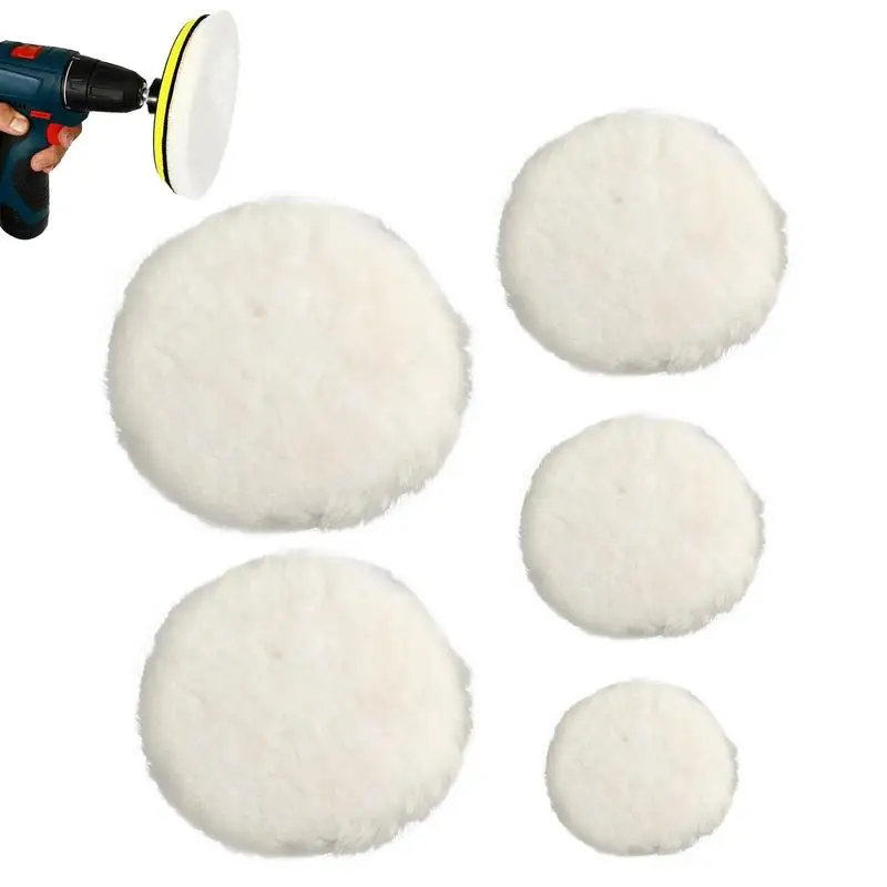 Car-Polishing-Disc-Soft-Wool-Machine-Waxing-Polisher-Car-Body-Polishing ...