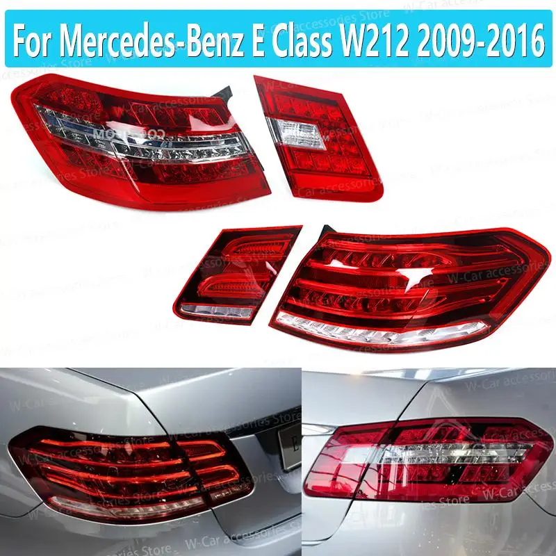 LED-Rear-Tail-Lights-For-Mercedes-Benz-E-Class-W212-Sedan-2009-2016 ...