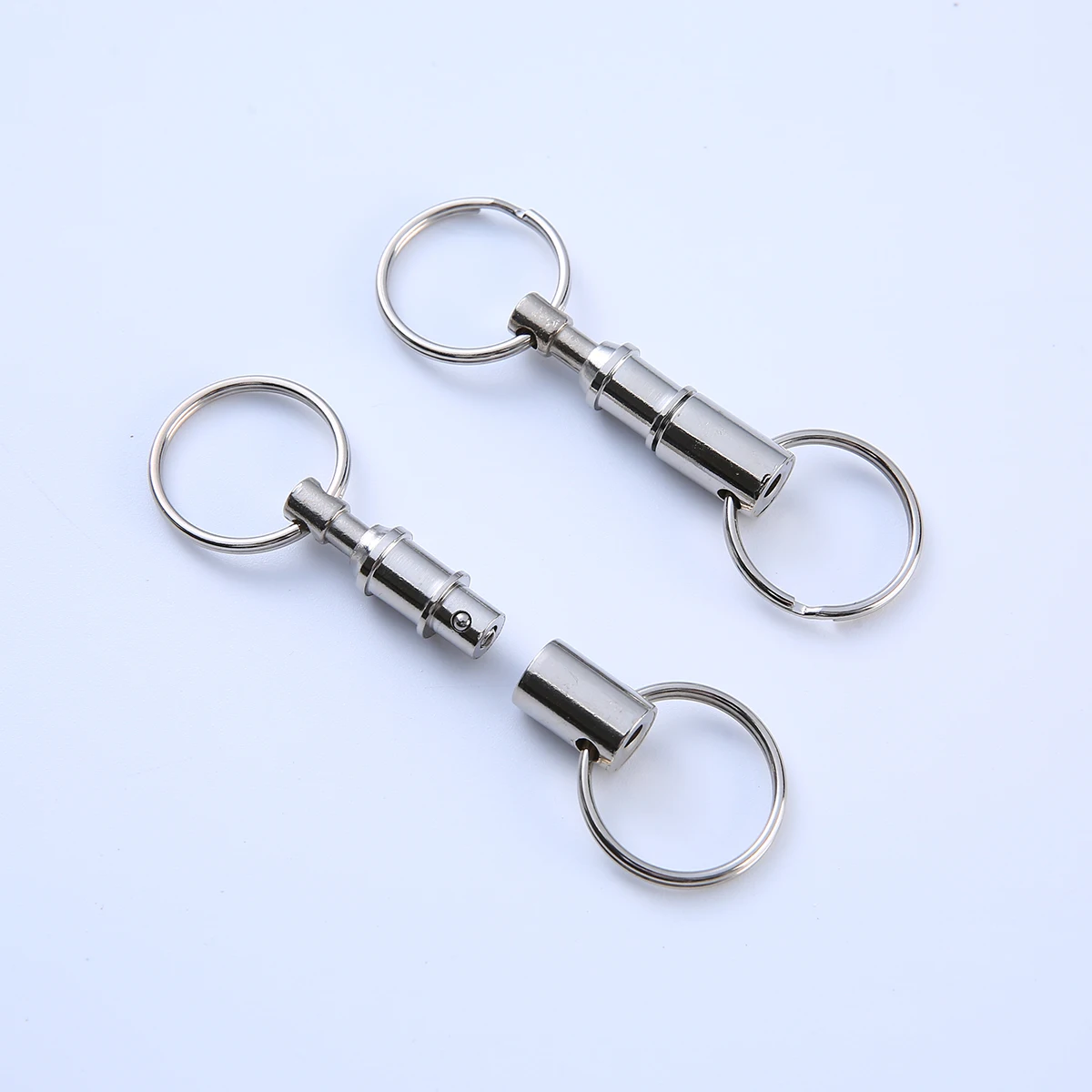 1/5/10/50pcs Detachable Key Chains Pull Apart Quick Release Keyrings ...
