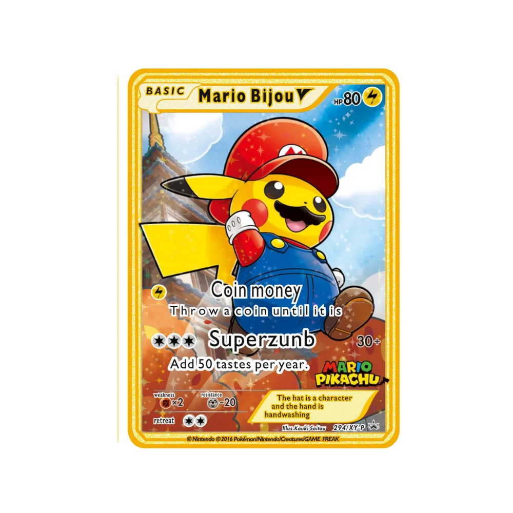Metel Mario Pokemns Ex