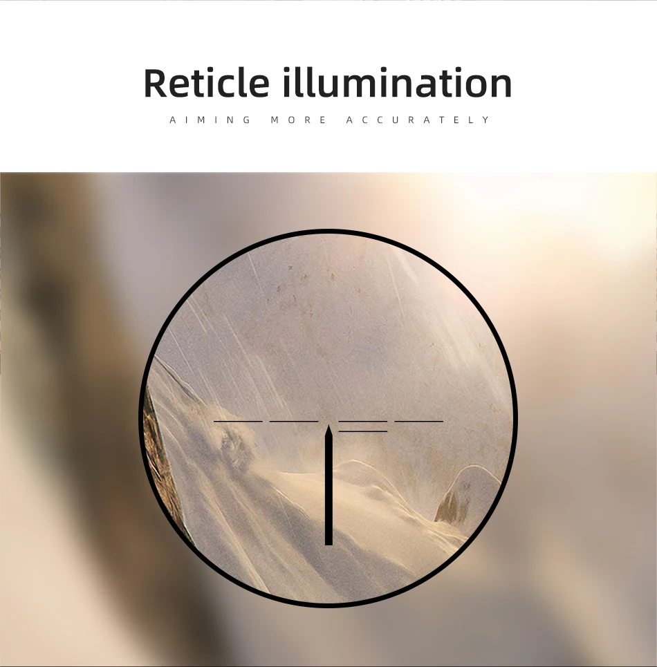 FIRE WOLF 4X45 4X Fiber Airsoft Rifle Scope Sight with 20mm Picatinny ...