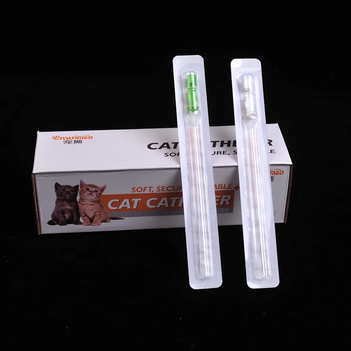 Pet urine catheter with probe Cat Urinary Catheter Urine Channel ...