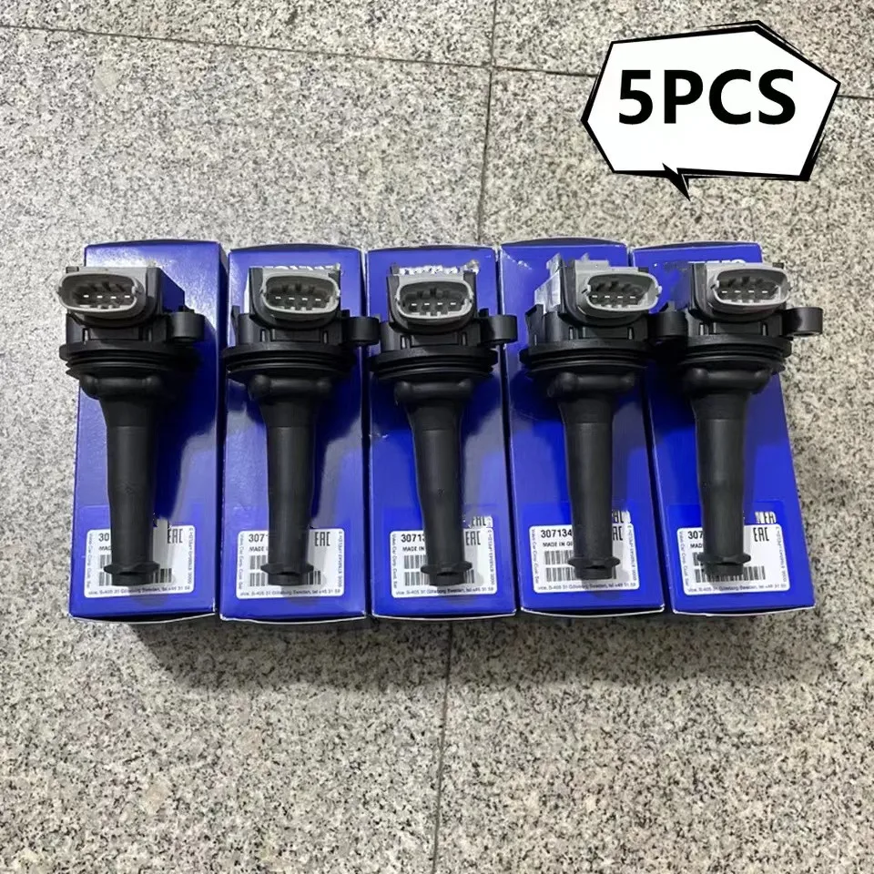 5x-Ignition-Coils-for-Volvo-C30-S40-0221604010-OEM-30713417-1371601 ...