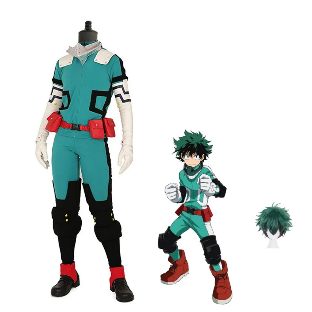Disfraz-de-My-Hero-Academia-Cosplay-de-Izuku-Midoriya-Deku-Battle-My ...