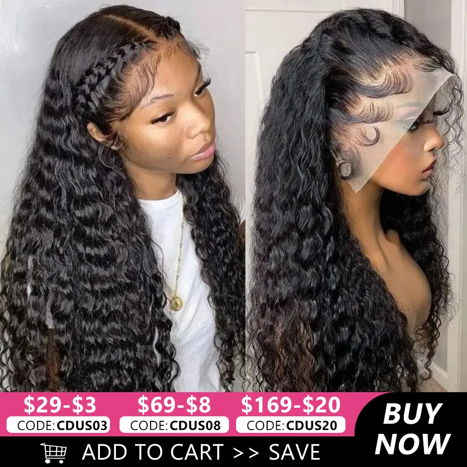 30-Inch-Deep-Wave-13x4-HD-Lace-Front-Wig-Human-Hair-For-Women-Brazilian ...