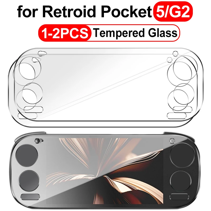 1-2Pcs Screen Protectors Anti-scratch Cover For Retroid Pocket 5/G2 ...
