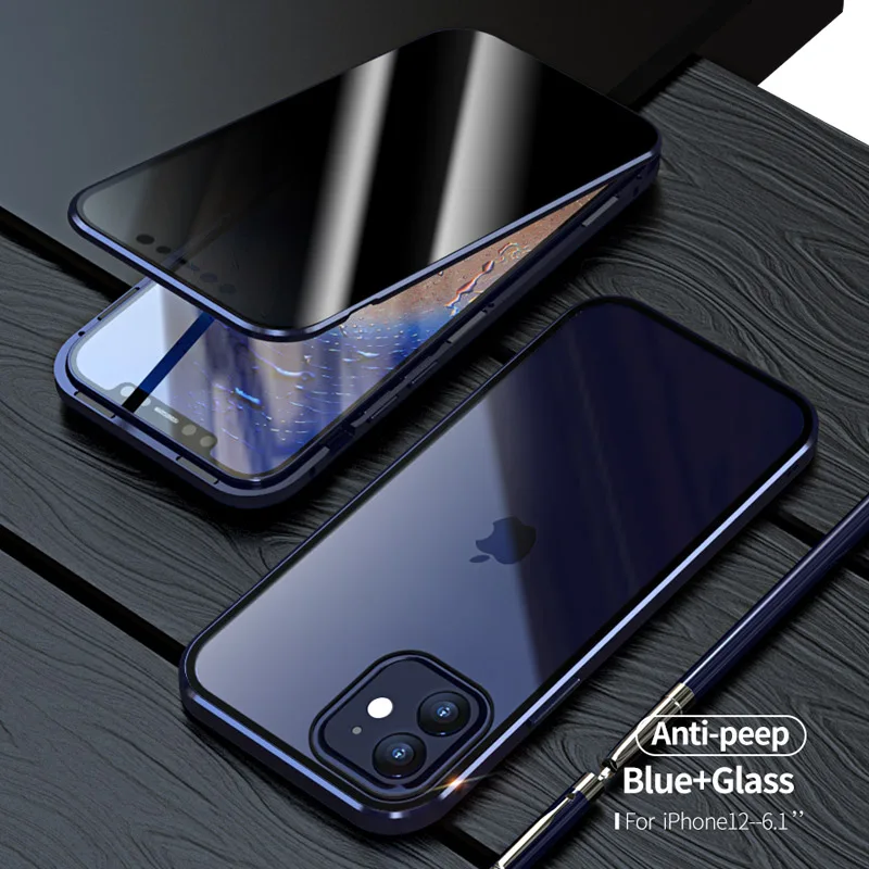 Magnetic-Anti-peeping-privacy-360-For-iPhone-15-13-12-11-14-Pro-Max ...
