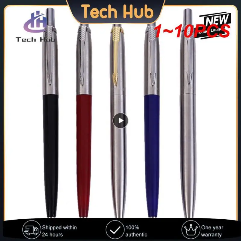 1-10PCS-Ballpoint-Pen-Luxury-Signature-Pen-Quality-Metal-Ball-Point ...