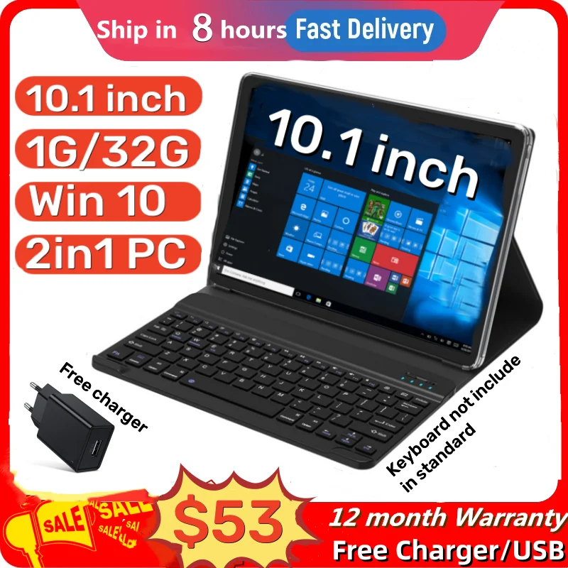 Windows-10-Quad-Core-Tablet-10-1-Polegada-RAM-2GB-DDR-32GB-ROM-NX16A ...