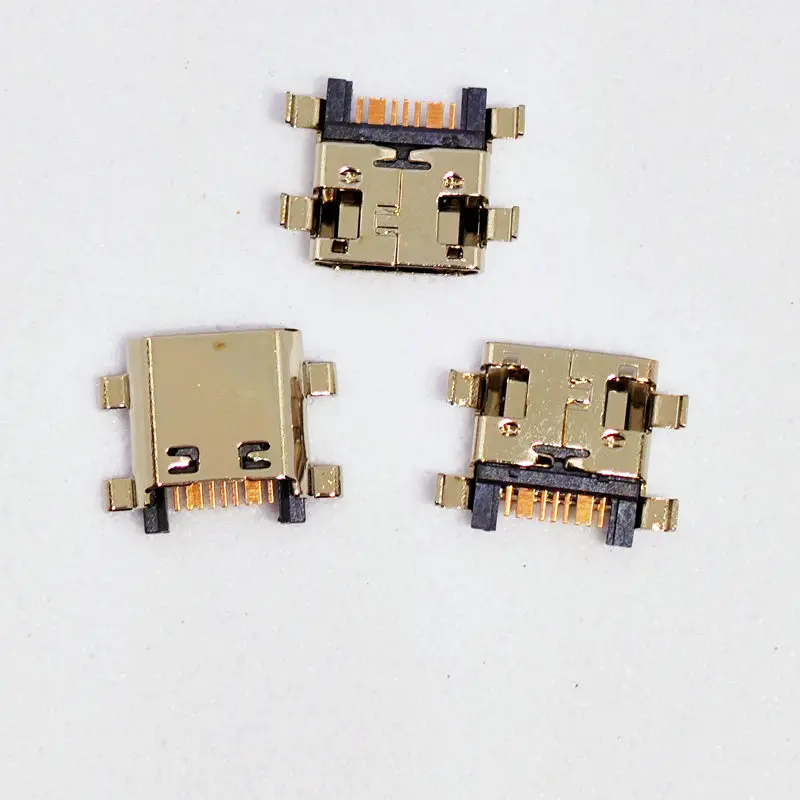100pcs-Micro-USB-Jack-Charging-Socket-Port-Plug-Dock-Connector-For ...