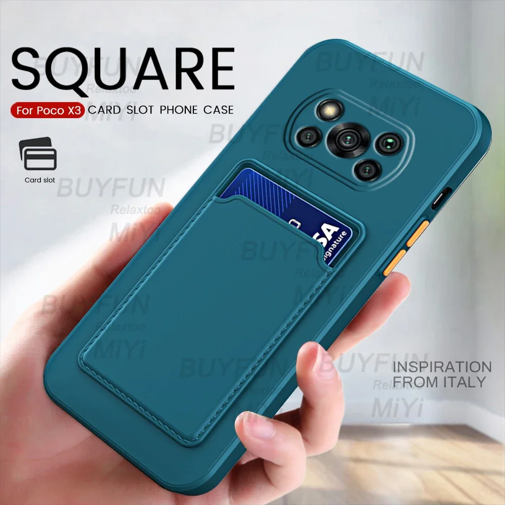 colorful-wallet-card-slot-square-soft-silicone-back-cover-for-pocco ...