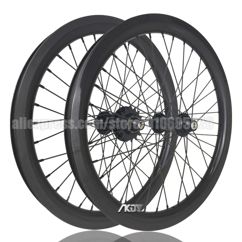 20" BMX Racing Wheels 100mm/110mm Rim Brake Disc Brake 36 Holes Single ...