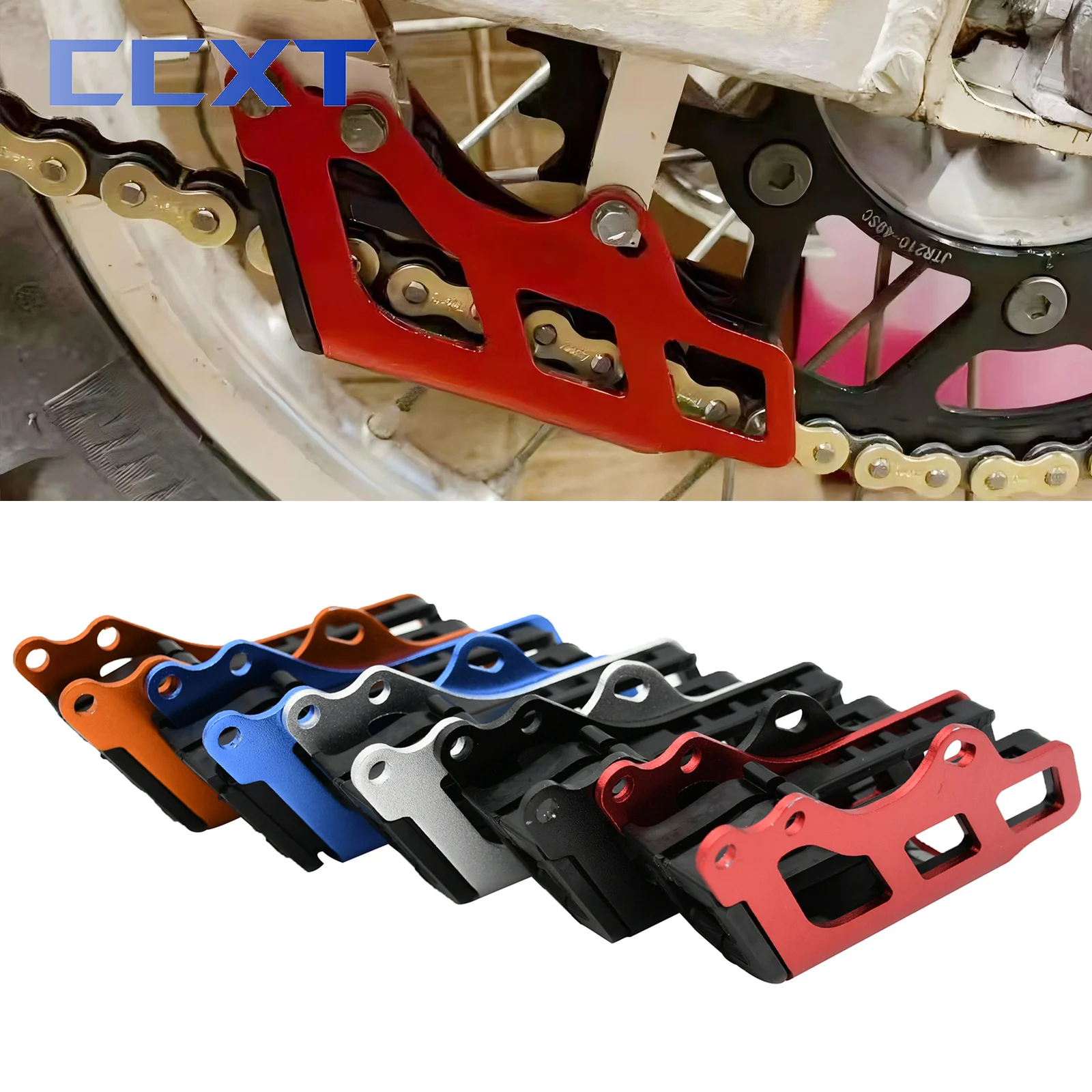 Motorcycle Chain Guide Guard For Honda CRF125R CRF250R CRF250RX CRF250X ...
