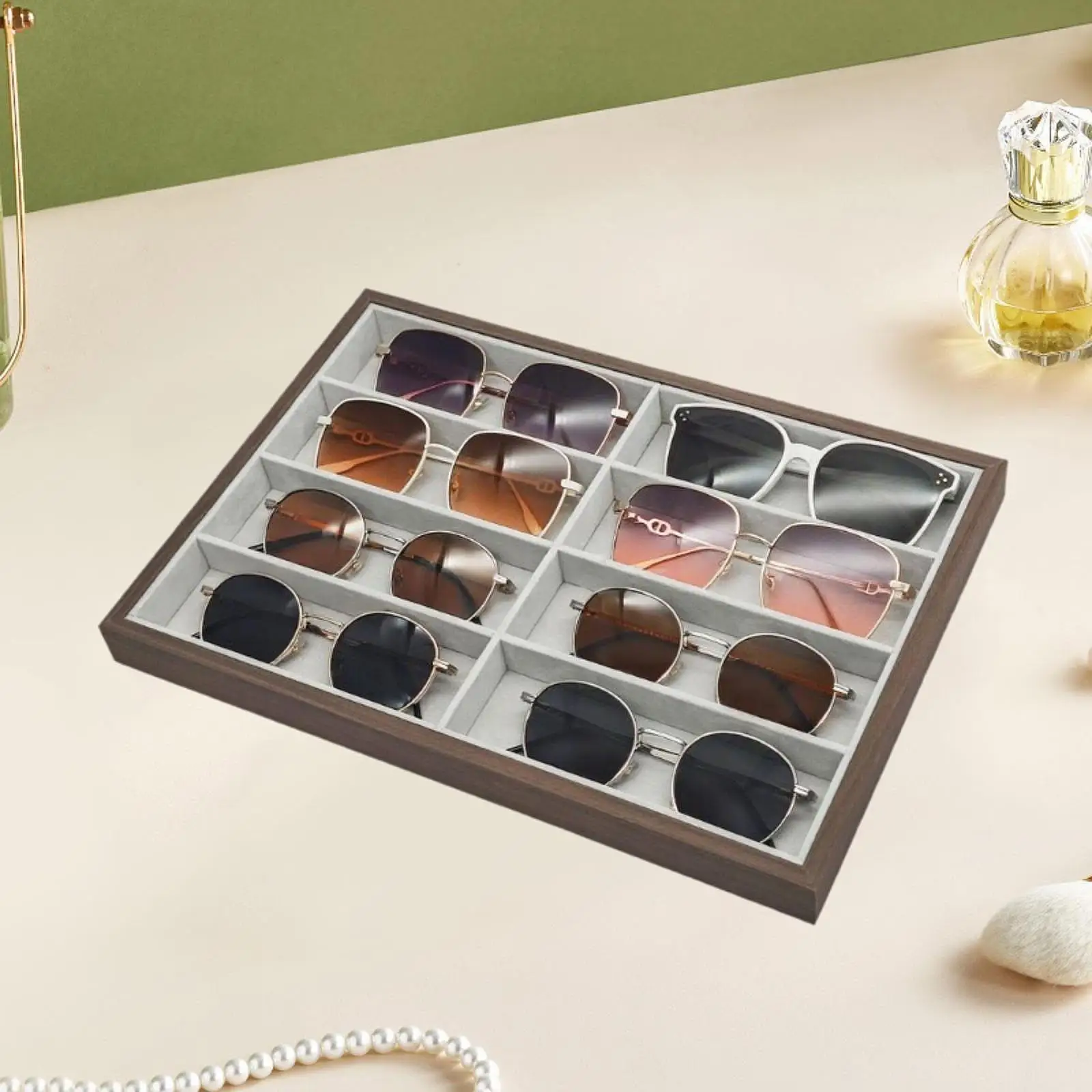 Sunglasses Organizer Tray Multifunctional, Display Organizer, Eyewear ...