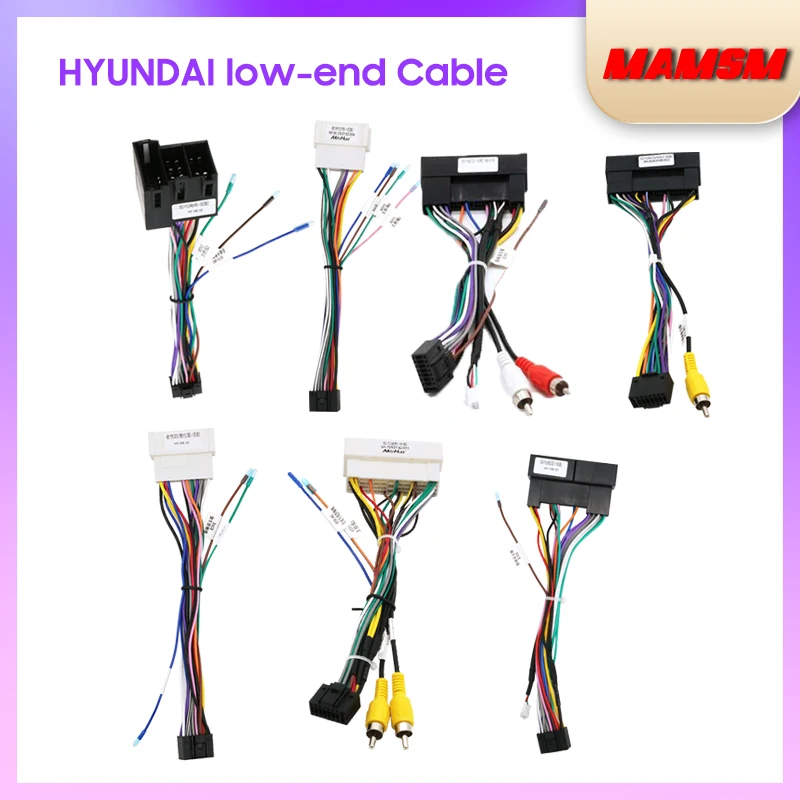 For Hyundai Kia Car Stereo Radio Standard Wiring Harness Connector Plug ...
