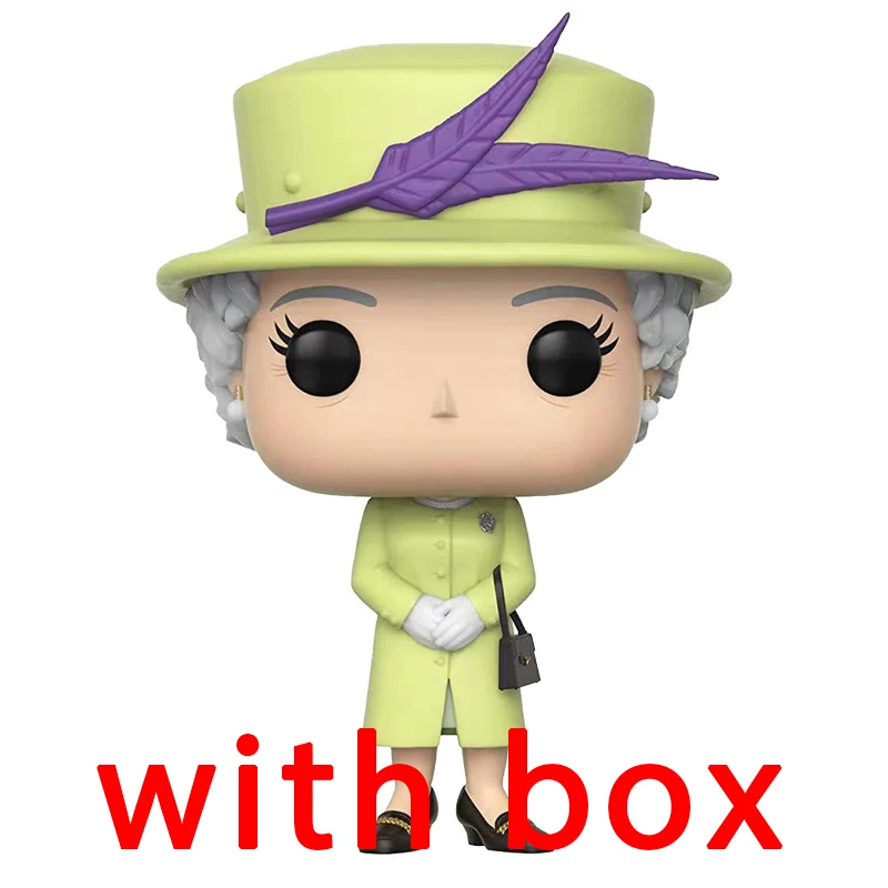 Uk Queen Elizabeth Ii With Kirky Vinyl Figure Model Toys Collectible ...