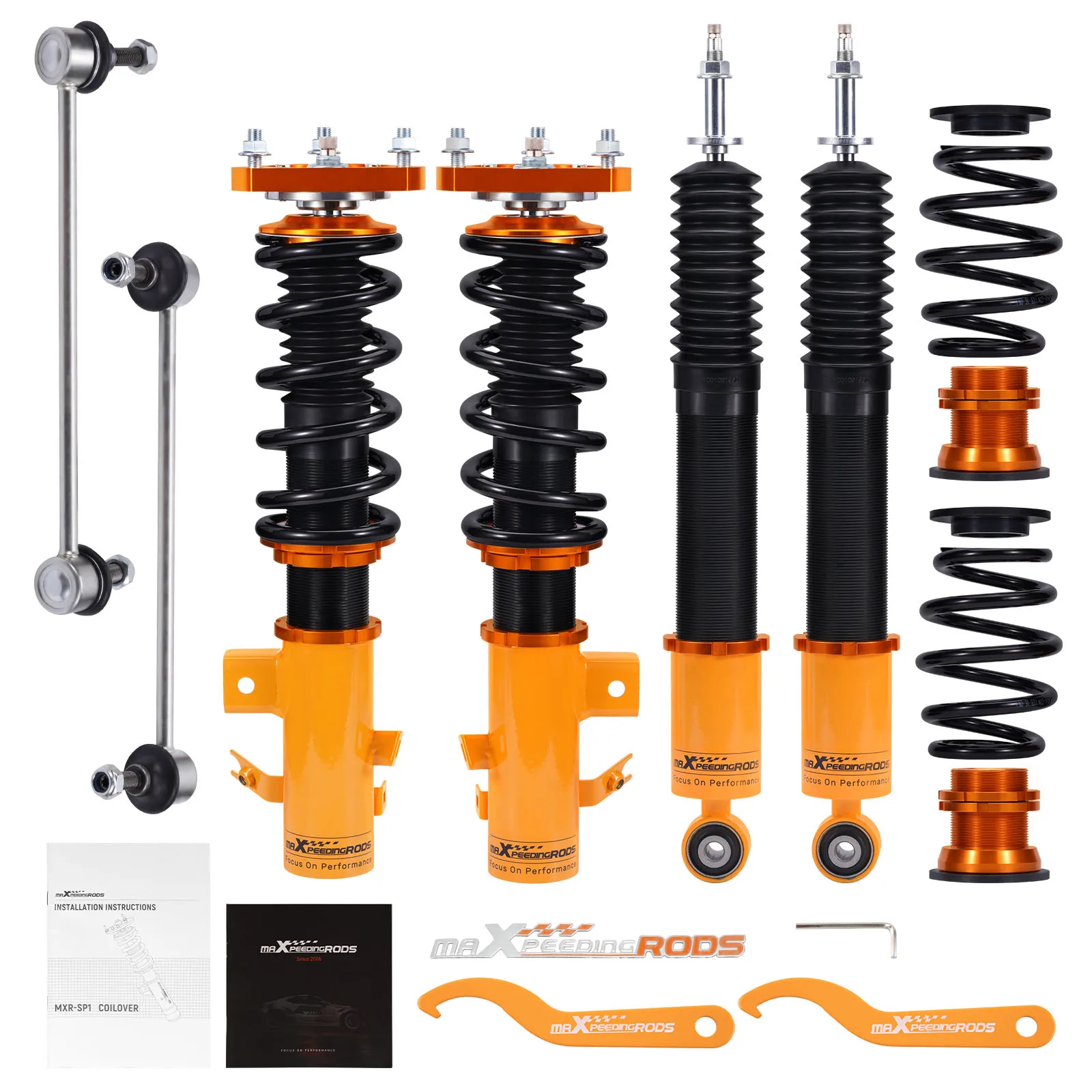 24-Click-Damper-Coilover-Suspension-Lowering-Kit-For-Honda-Civic-2012 ...