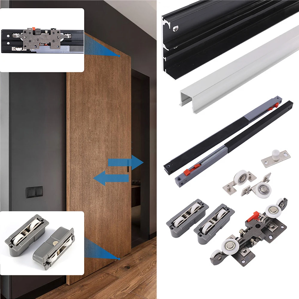 Invisible-Sliding-Door-Buffer-Damping-Bidirectional-Slide-Track-of ...