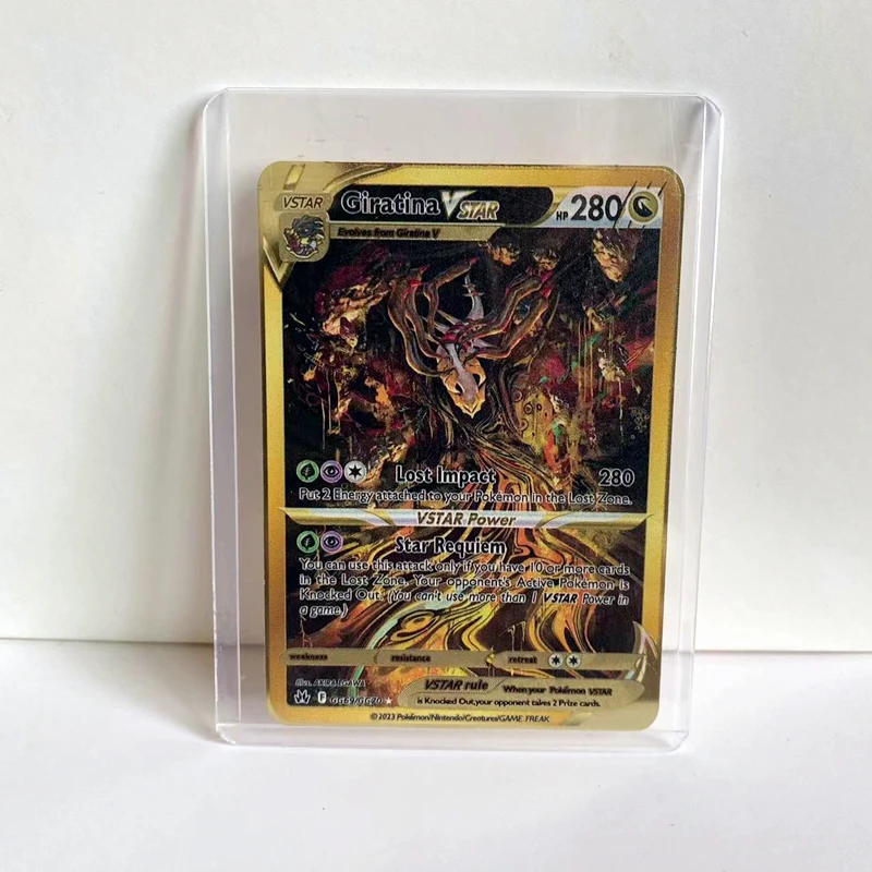 DIY Hot Sale Cards Mewtwo Vstar Groudon Kyogre Arceus Charizard Lugia ...
