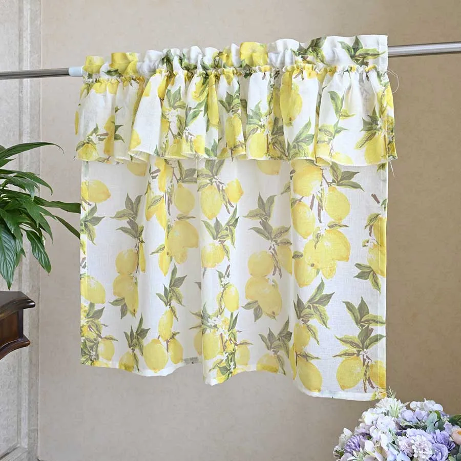 Yellow Country Curtains