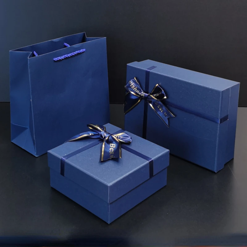 Large-Capacity-Premium-Blue-Sky-Cover-Bow-Gift-Box-Holiday-Gift ...