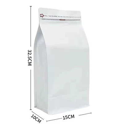 50PCS High Barrier Matte Black Flat Bottom Beans Bags Herbs Snack Tea ...