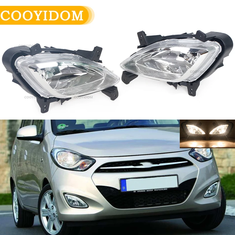 Car DRL Driving Light Front Bumper Fog Lamp Fog Light Headlight For ...